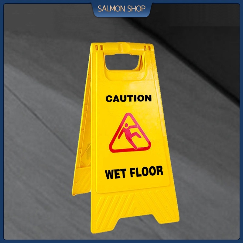 Caution Wet Floor Signage Foldable Warning Floor Sign Wet Floor Sign ...
