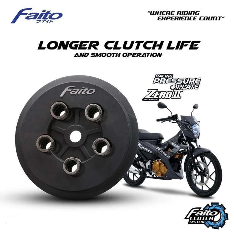 FAITO Clutch Pressure Plate Raider 150 Carb | Shopee Philippines