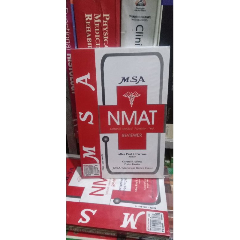 MSA NMAT REVIEWER (SLITELY USE) | Shopee Philippines