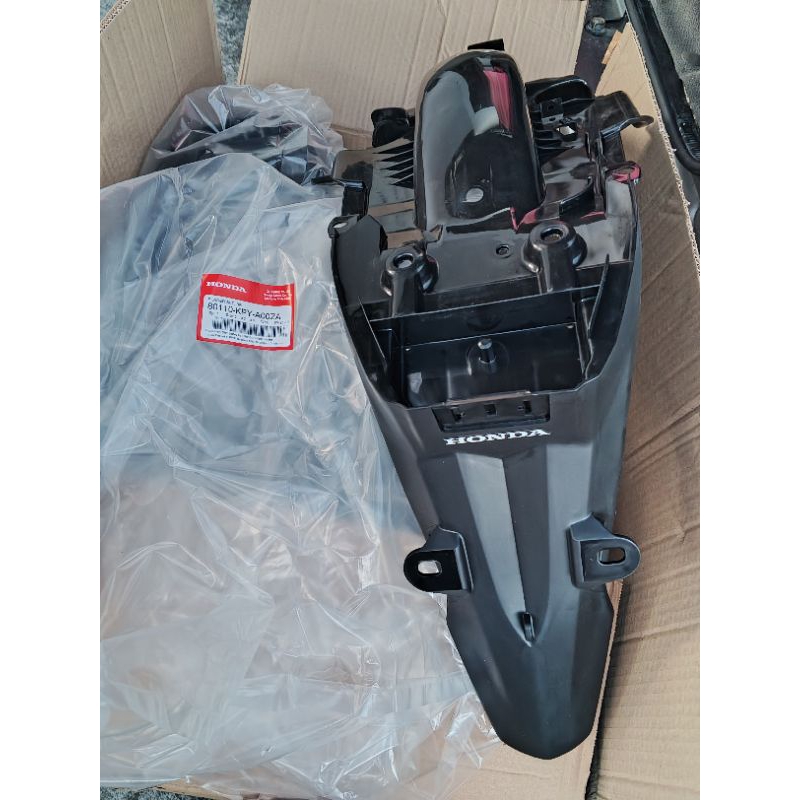 xrm 125 trinity rear fender /tapalodo honda genuine. | Shopee Philippines