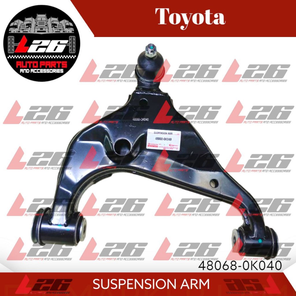 TOYOTA Suspension Arm For TOYOTA FORTUNER 2005-2015 LOWER-RH 48068 ...