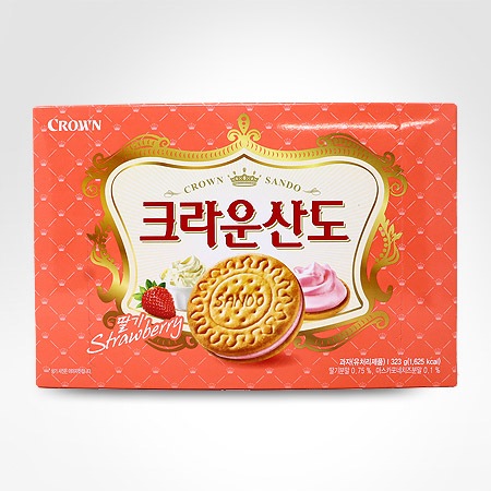 CROWN Sando Strawberry 161g | Shopee Philippines