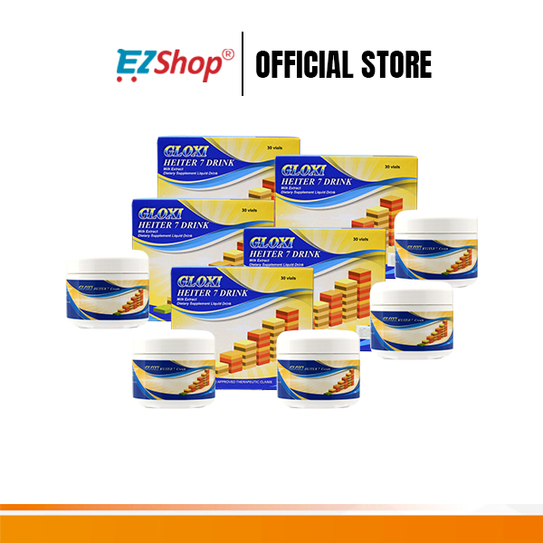 Gloxi Heiter 7 Drink for Height Enhancer & Bone Support Bundle Promo ...