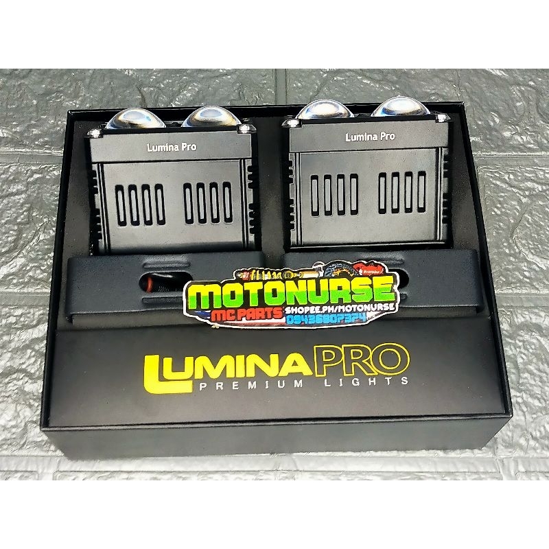 Lumina Pro Super Driving Light V4 (Twin Bulb) X2 MATRIX | Shopee ...