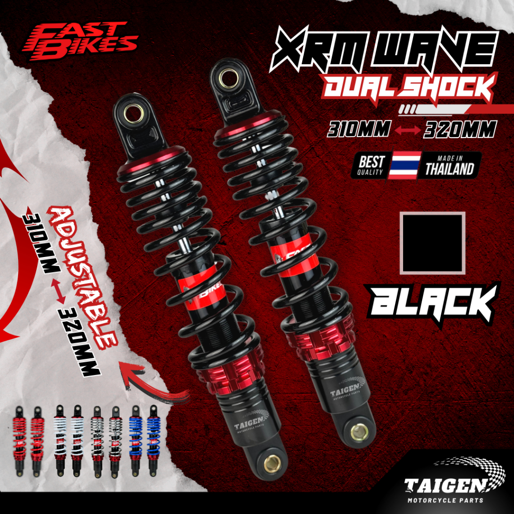 8943 FASTBIKES Adjustable 310/320mm Xrm/Wave/Dash/Smash/Tmx Dual Rear ...