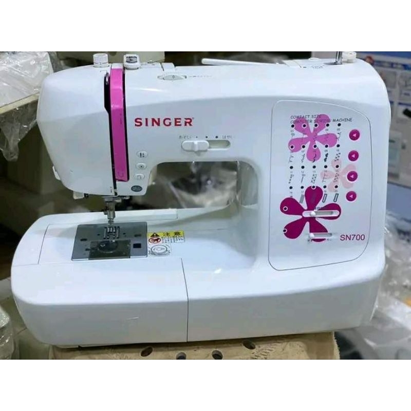Singer portable sewing machine (push button) | Shopee Philippines