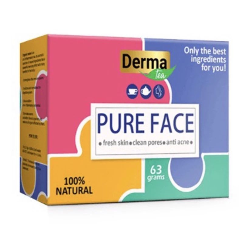 Derma Tea Pure Face 100g Original for Beautiful Skin | Shopee Philippines