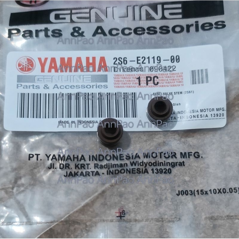 Seal Valve Stem Set ( 2S6-E2119-00 ) For Sniper MX / 135 / 150 | Shopee Philippines