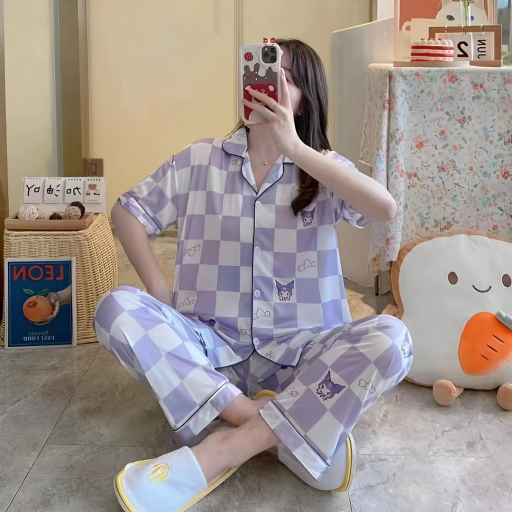HIHI cotton pajama terno fashional new design sleepwear for women ...