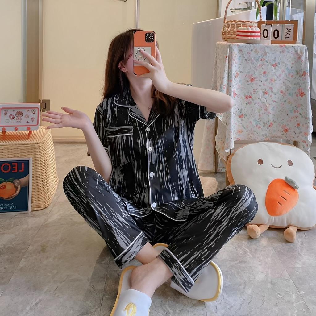 HIHI cotton pajama terno fashional new design sleepwear for women ...