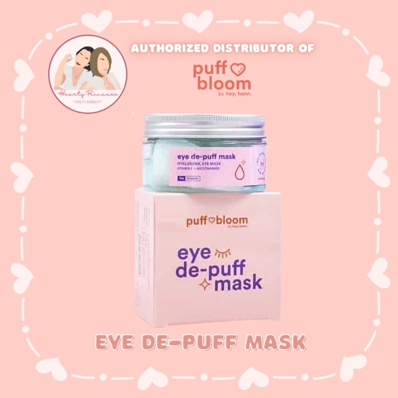 PUFF & BLOOM EYE DE-PUFF MASK | Shopee Philippines