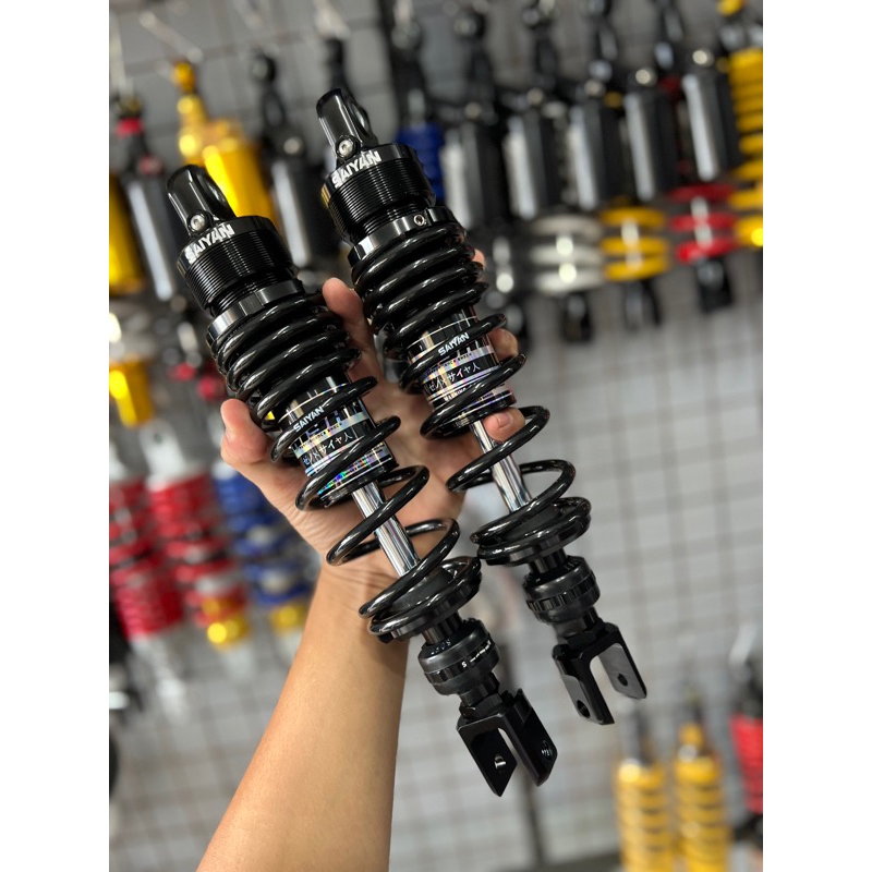 SAIYAN ADJUSTABLE REAR SHOCK FOR NMAX/AEROX | Shopee Philippines