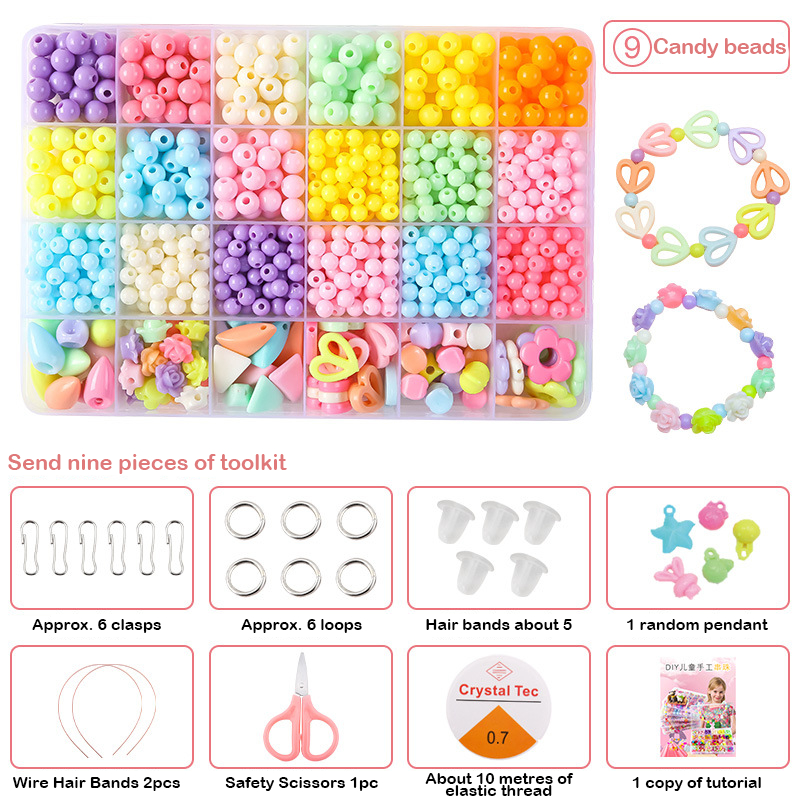Great-King diy bracelet kit complete set for kids diy bracelet set ...