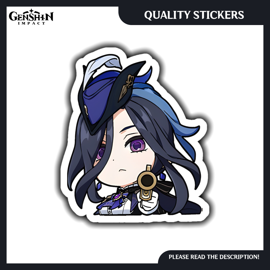 Clorinde - Genshin Impact Emoji Stickers | Shopee Philippines