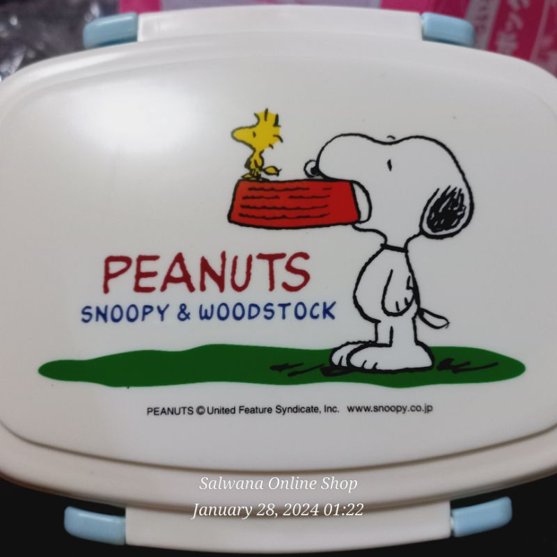 SNOOPY LUNCH BOX FROM JAPAN | Shopee Philippines