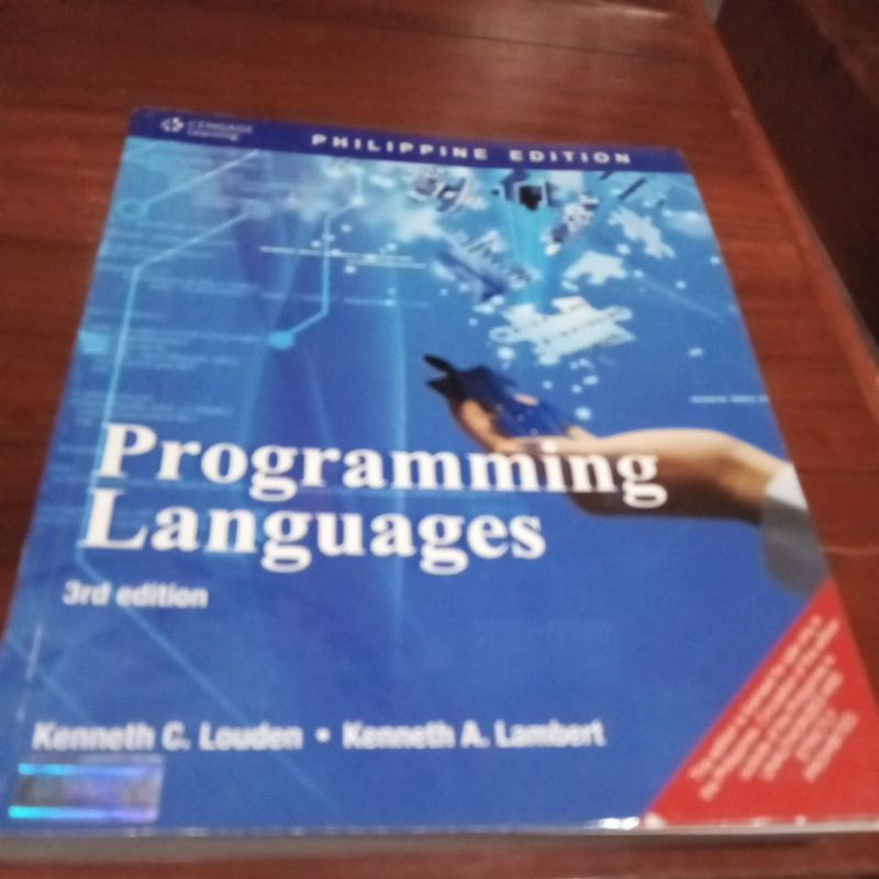 Programming Languages by Louden/Lambert | Shopee Philippines Programming Languages by Louden/Lambert | Shopee Philippines
