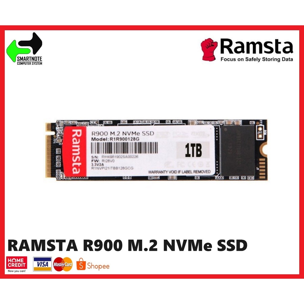 Ramsta R900 M.2 PCIE NVMe SSD 128GB/256GB/512GB1TB Solid State Drive ...