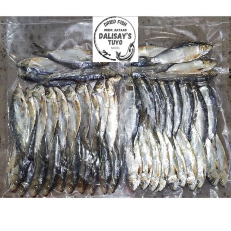 500g Tuyo ng Bataan Salinas BM size Dried Fish Salinas BM size made in ...