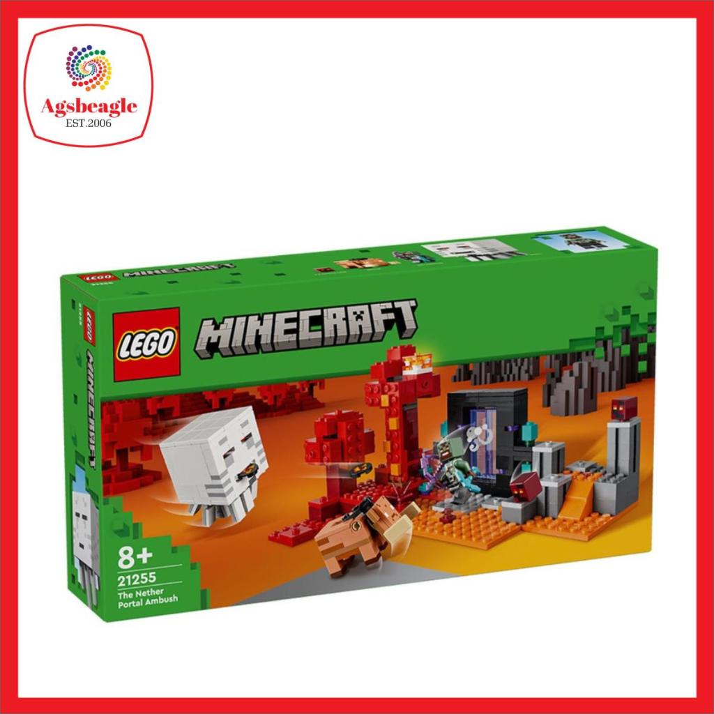 Lego Minecraft The Nether Portal Ambush 21255 (2024) | Shopee Philippines