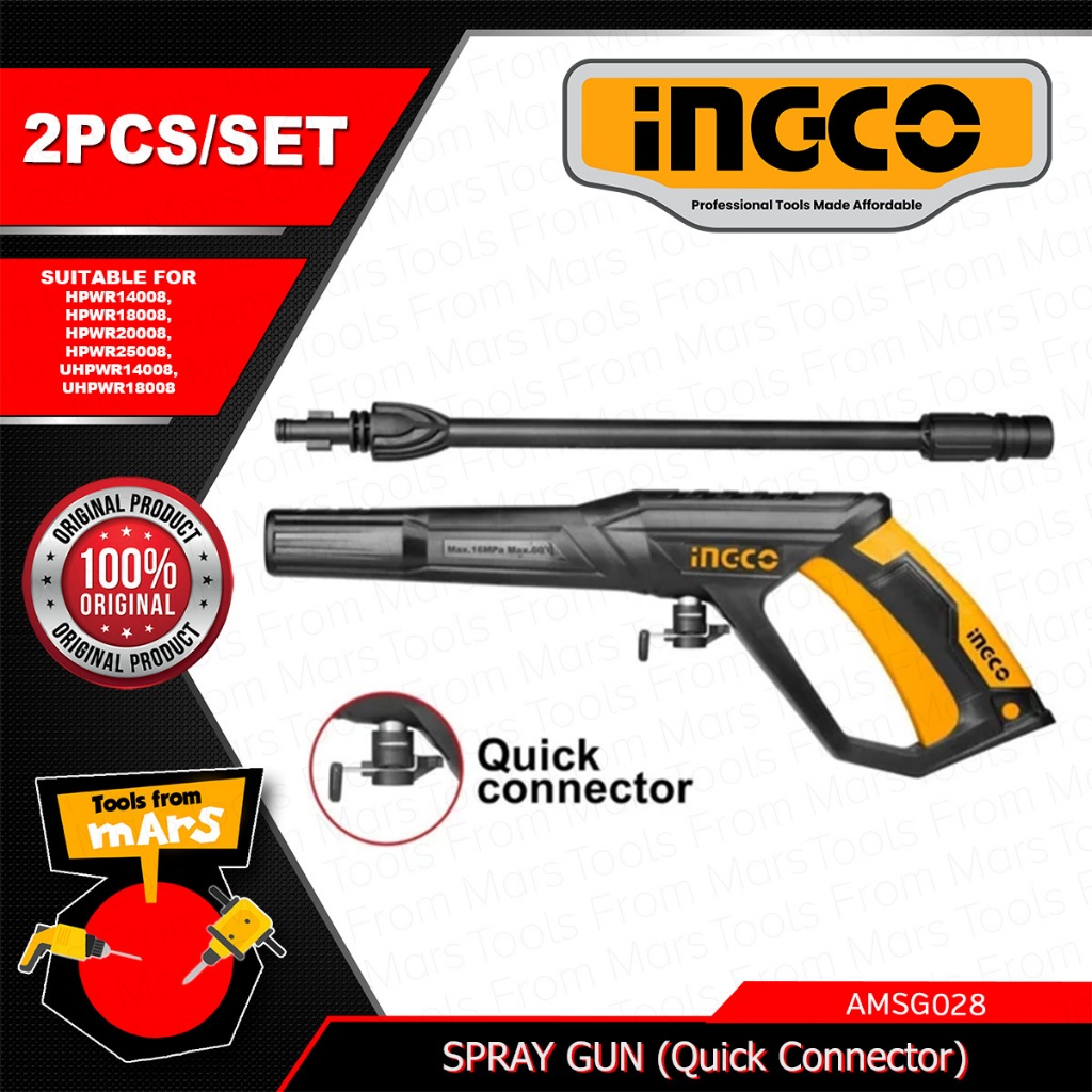 Ingco Spray Gun Quick Connection (Quick Connector) Plastic Body Spare ...