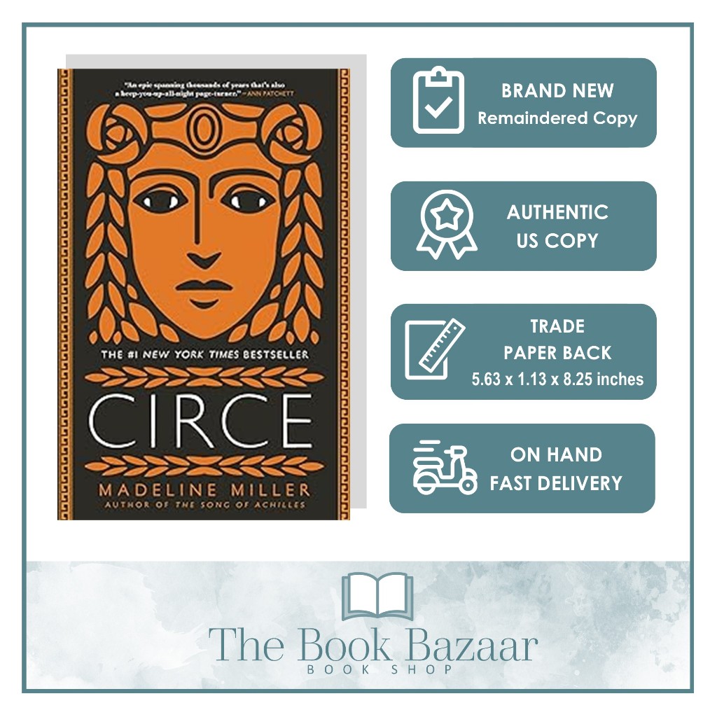 Circe by Madeline Miller (US Paper Back) [BRAND NEW-RC] | Shopee ...