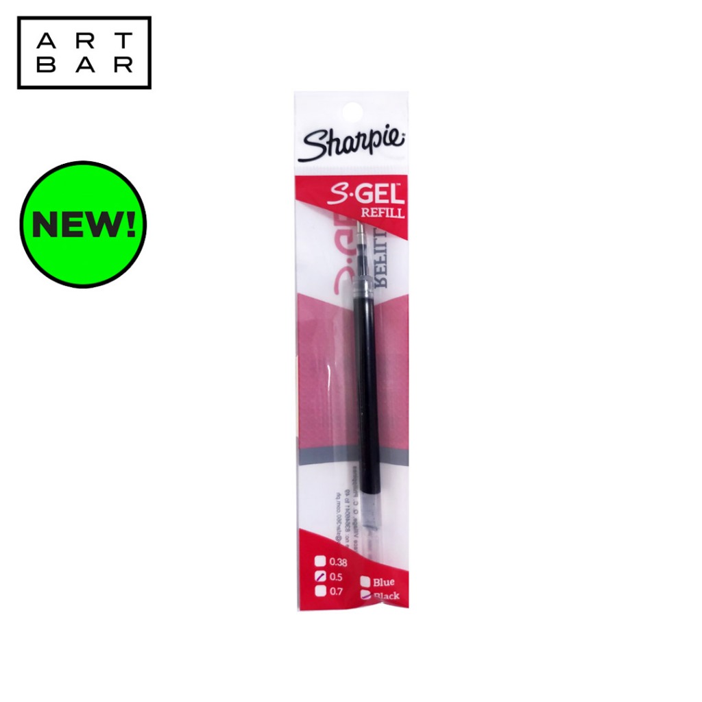 Sharpie S-Gel Pen Ink Refill Black 0.5mm - Art Bar | Shopee Philippines