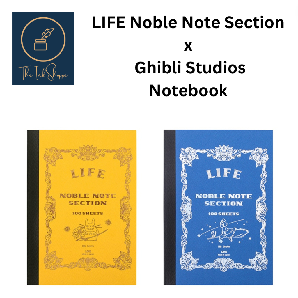 Life Noble Note x Ghibli Studios B6 Notebook | Shopee Philippines