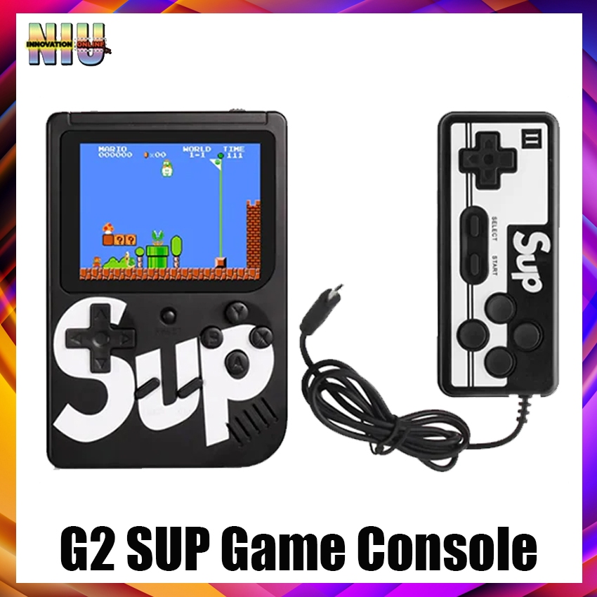 G2 SUP Game Box 2 Player 400 Games Gameboy Portable Retro Mini Game ...