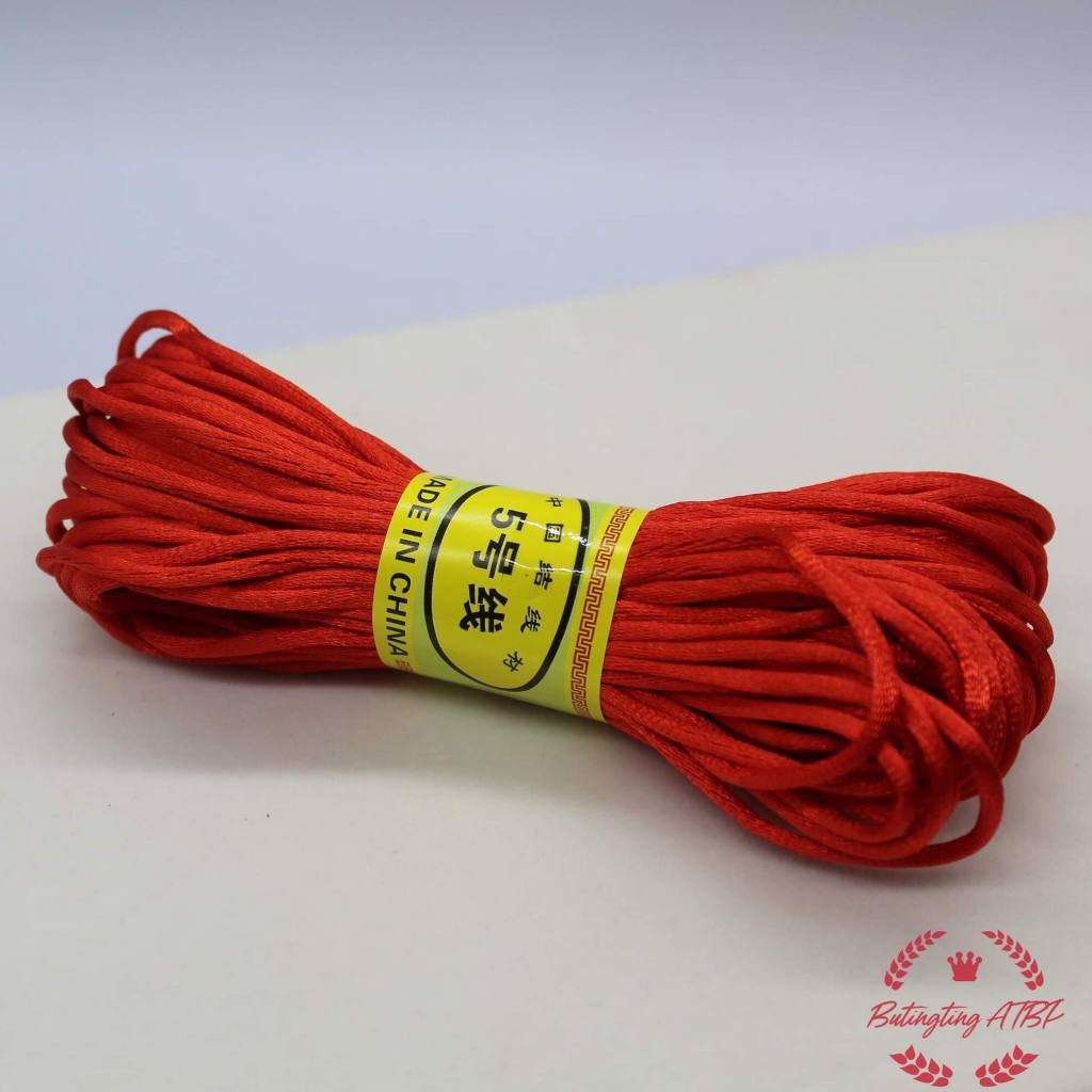 20 Yards/ bundle 2.5mm Polyester Braided Long Rope DIY Chinese Knot ...