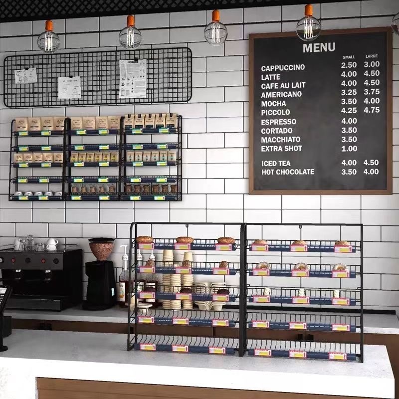 Supermarket shelves cash register display rack shelf for store stand ...