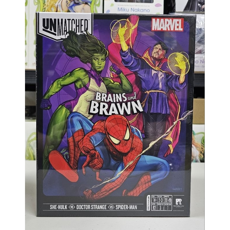 Unmatched Brawns and Brains (Spider-Man, She-Hulk.and Dr. Strange ...