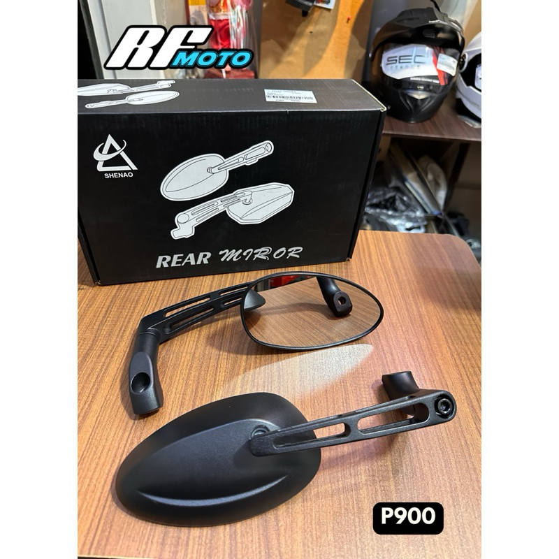 SEC Alloy/Carbon Heavy Duty Side Mirror for Motorcycles | Shopee ...
