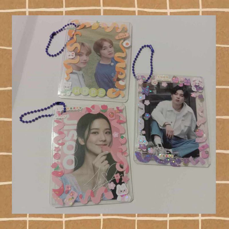 Stickers Decoden Keychain Toploader (on hand ready to ship) | Shopee ...