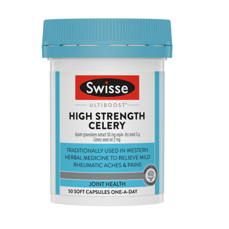 Swisse - Ultiboost High Strength Celery 5000mg 50 Tablets | Shopee ...