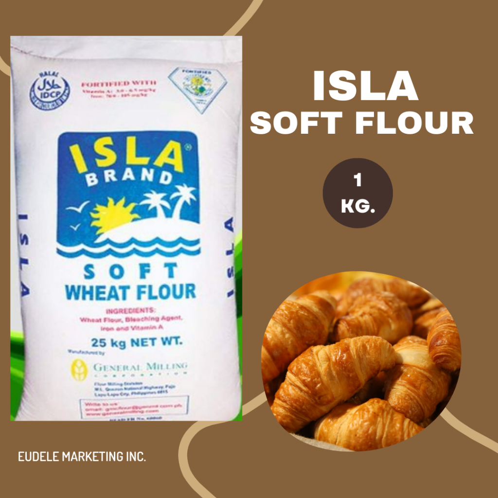 ISLA SOFT WHEAT FLOUR (3RD CLASS) 1 KILOGRAM | Shopee Philippines
