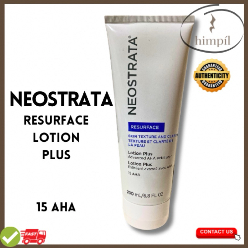 NEOSTRATA Resurface Lotion Plus 15 AHA Glycolic Acid Antiaging Exp09/26 ...