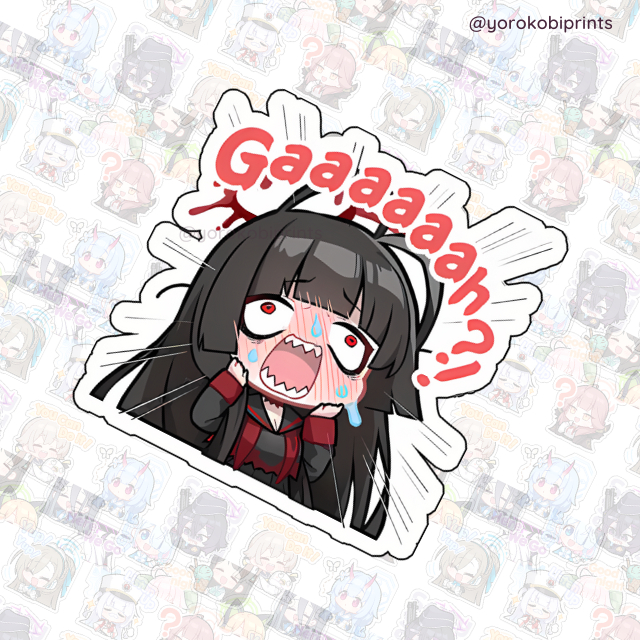 Blue Archive - Aru Asuna Hina - Club Chat Emote - Chibi, Emoji ...