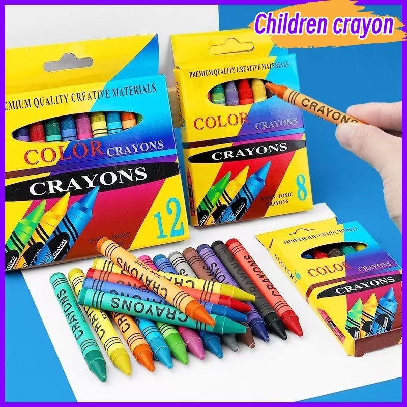 Generic Crayons 6 to 24 Color Non Toxic Arts and Crafts School Supplies ...