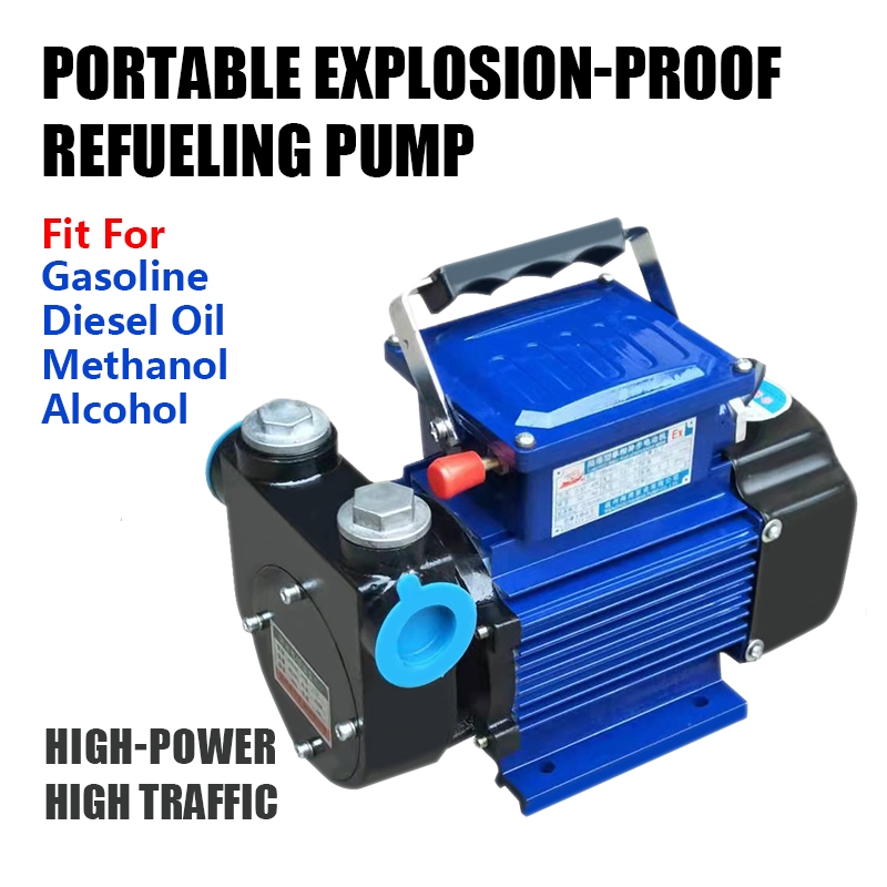 Self Priming Fuel Transfer Pump Large Flow Gasoline Diesel Electric ...