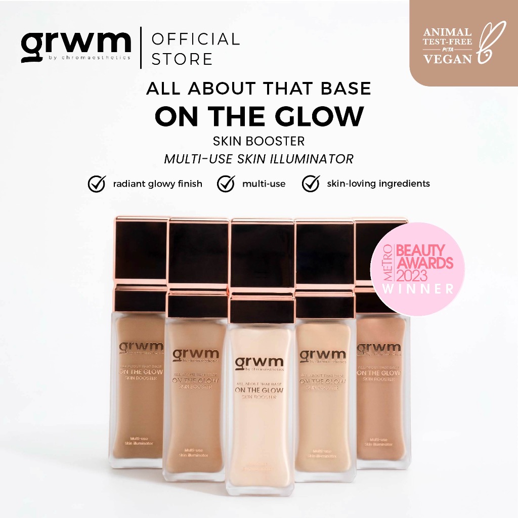 GRWM Cosmetics On The Glow Skin Booster | Shopee Philippines