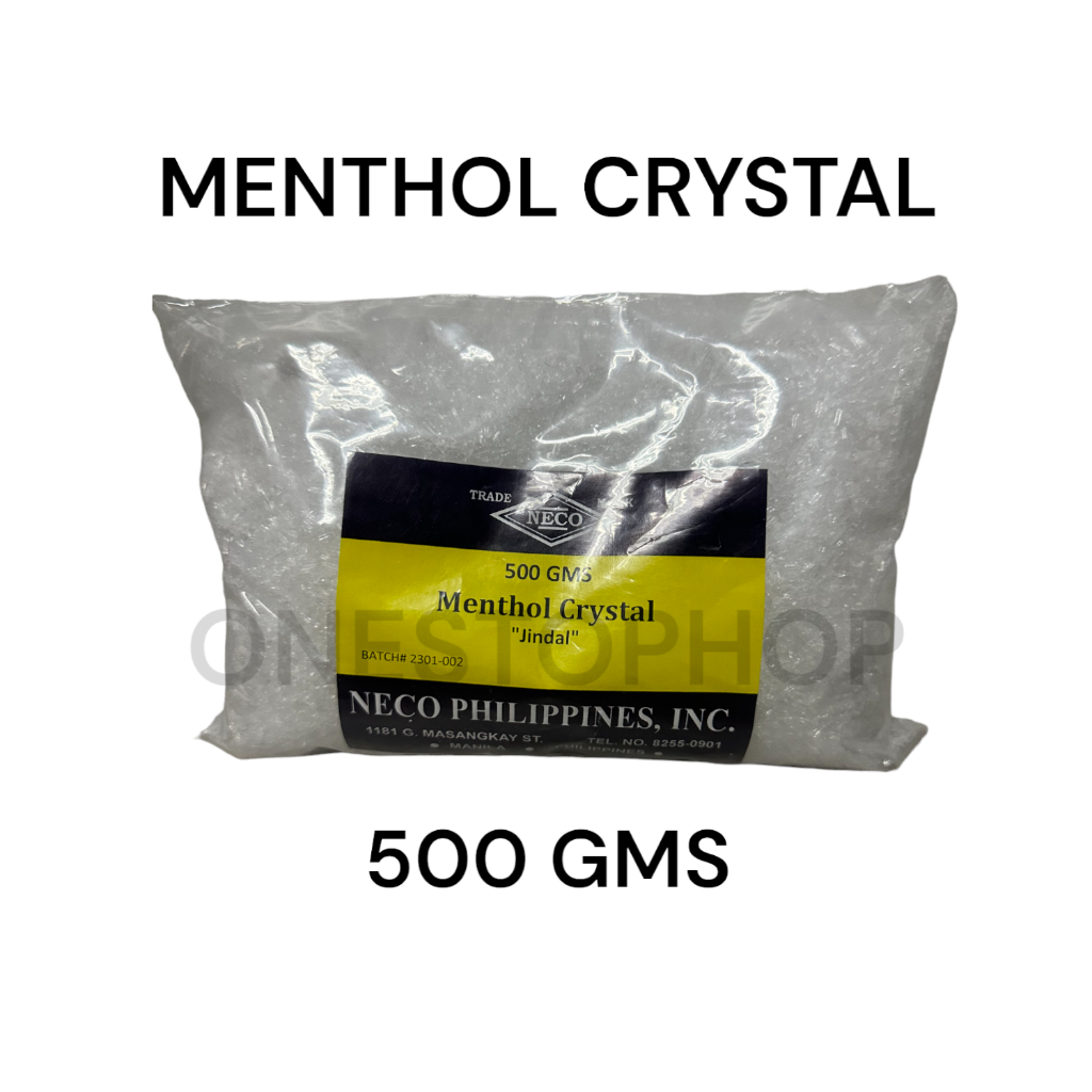 MENTHOL CRYSTAL 500gms/pack (Food Grade) | Shopee Philippines