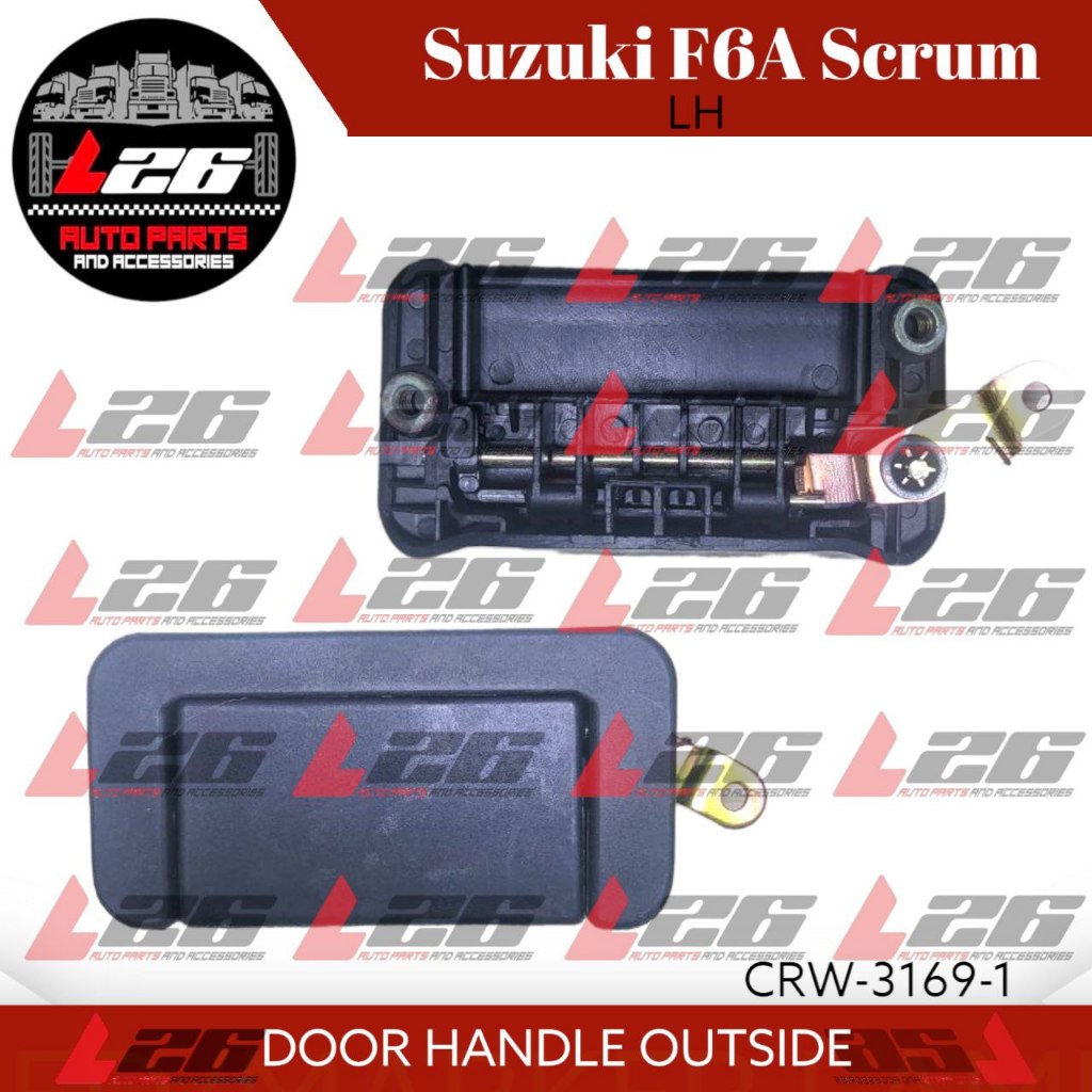 Suzuki F6A Multicab Scrum Sliding door handle Outside Door Handle CRW ...