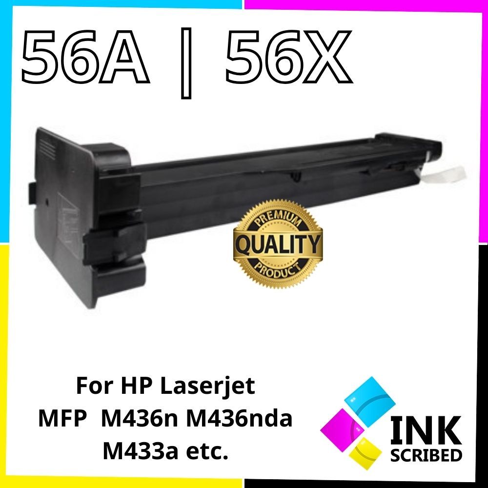 INKSCRIBED CF256A 56A CF256X 56X Compatible Toner Cartridge HP M436dn ...
