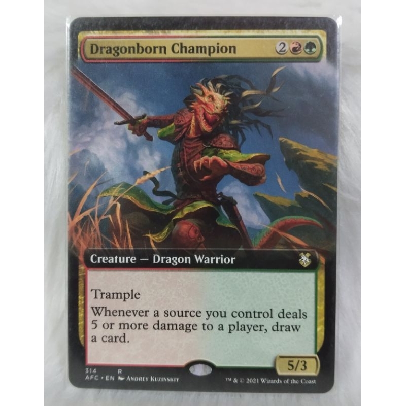 Dragonborn Champion - Adventures in the Forgotten Realms | Shopee ...