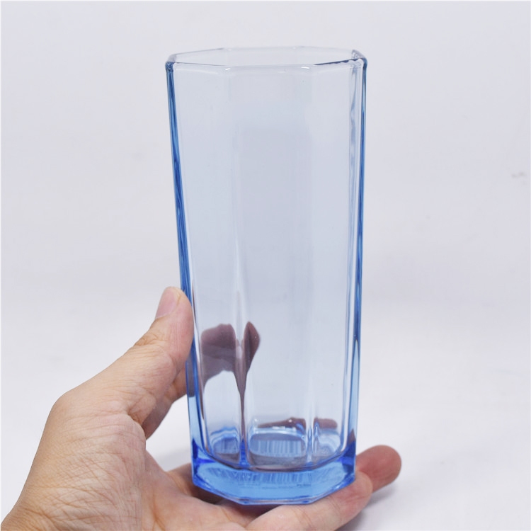 DeLi Blue Y5302B ️Pigment Cup/ Whiskey Glass/ Beer Glass/ juice water ...