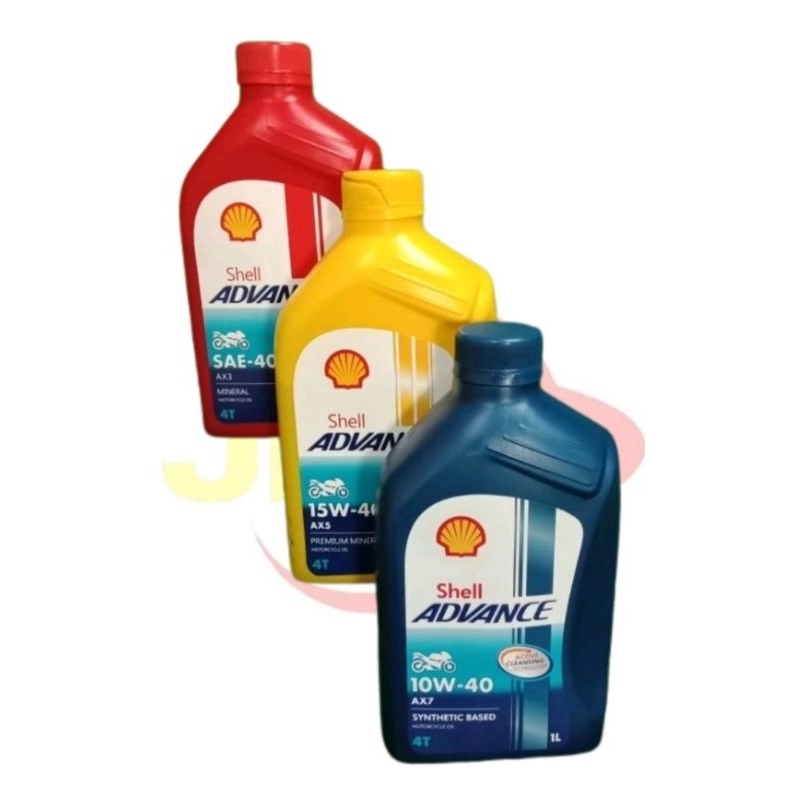 Shell Advance Motorcycle Oil 1L | Shopee Philippines