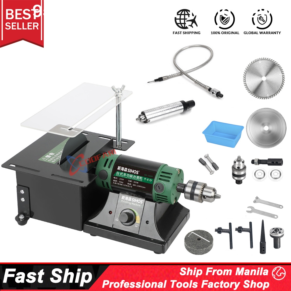 950W Table Grinder Jade Engraving Machine Small Cutting Machine Table ...