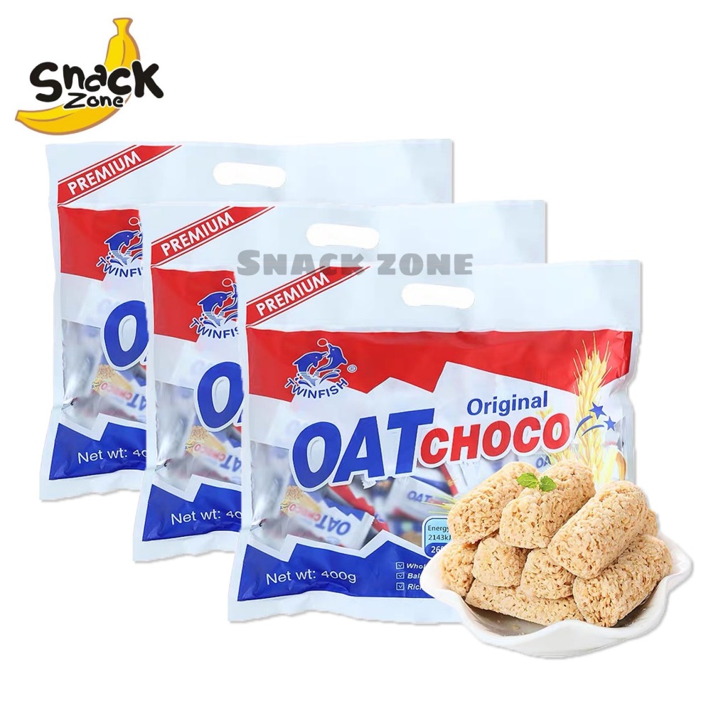 ( SET OF 3 ) Snack zone OAT Chocolate 400g | Shopee Philippines