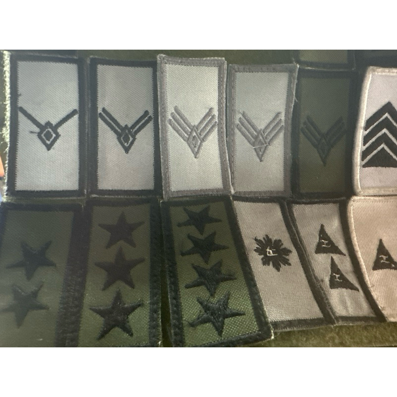 PATCHES Rank with or without velcro | Shopee Philippines