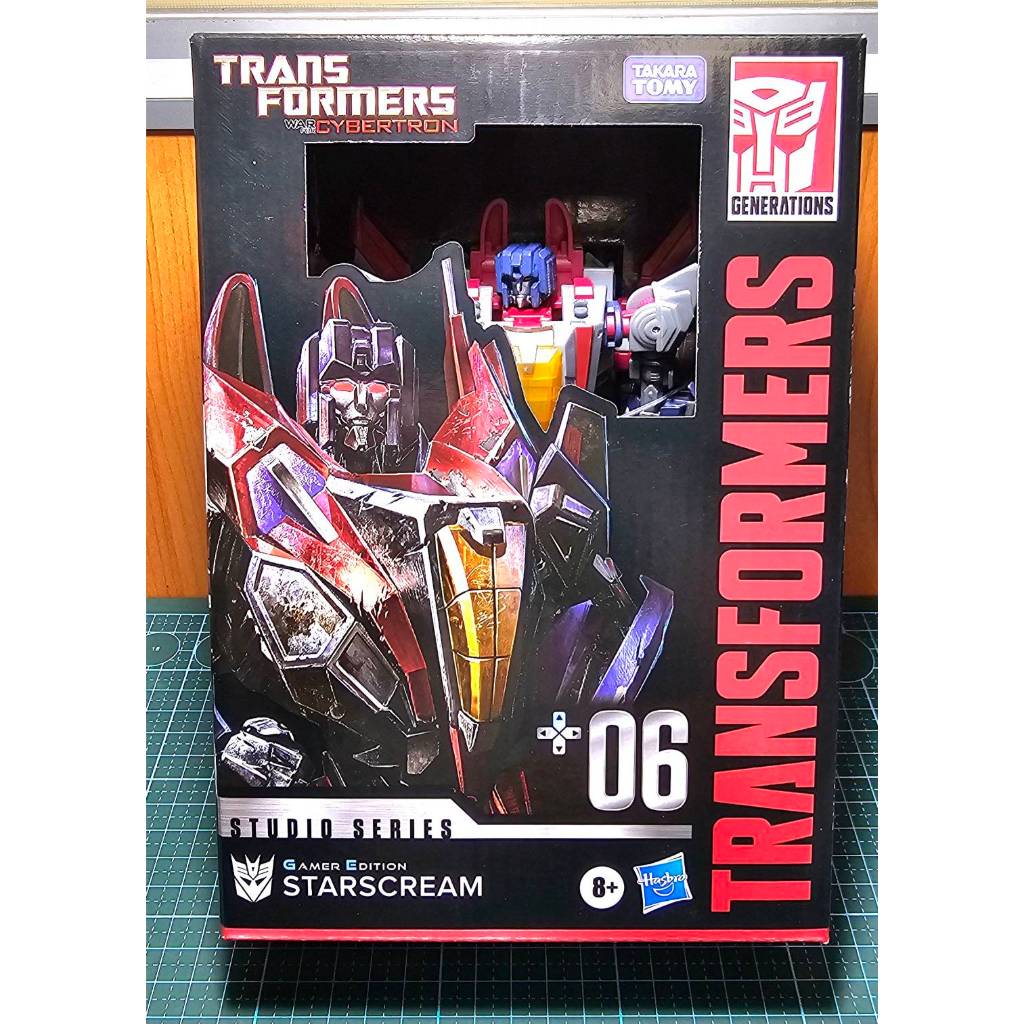 Transformers TF SS 06 Starscream Studio Series Gamer Edition War for ...